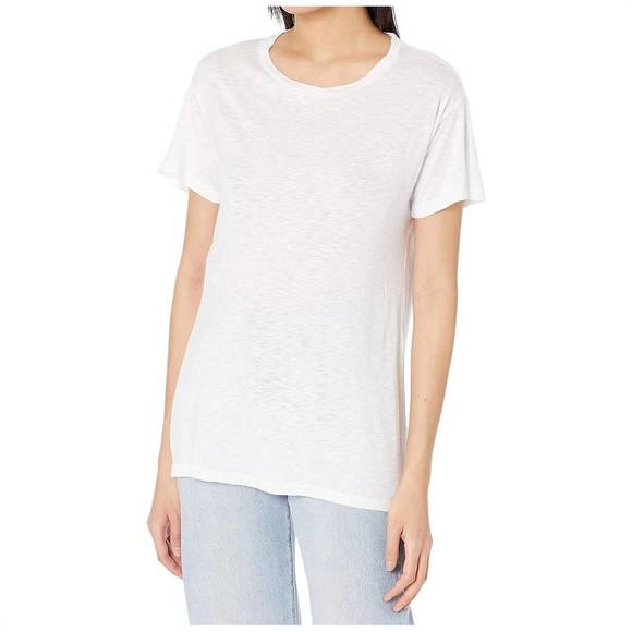 LAmade | Tops | New Lamade Tyler Slub Boyfriend Tee In White | Poshmark